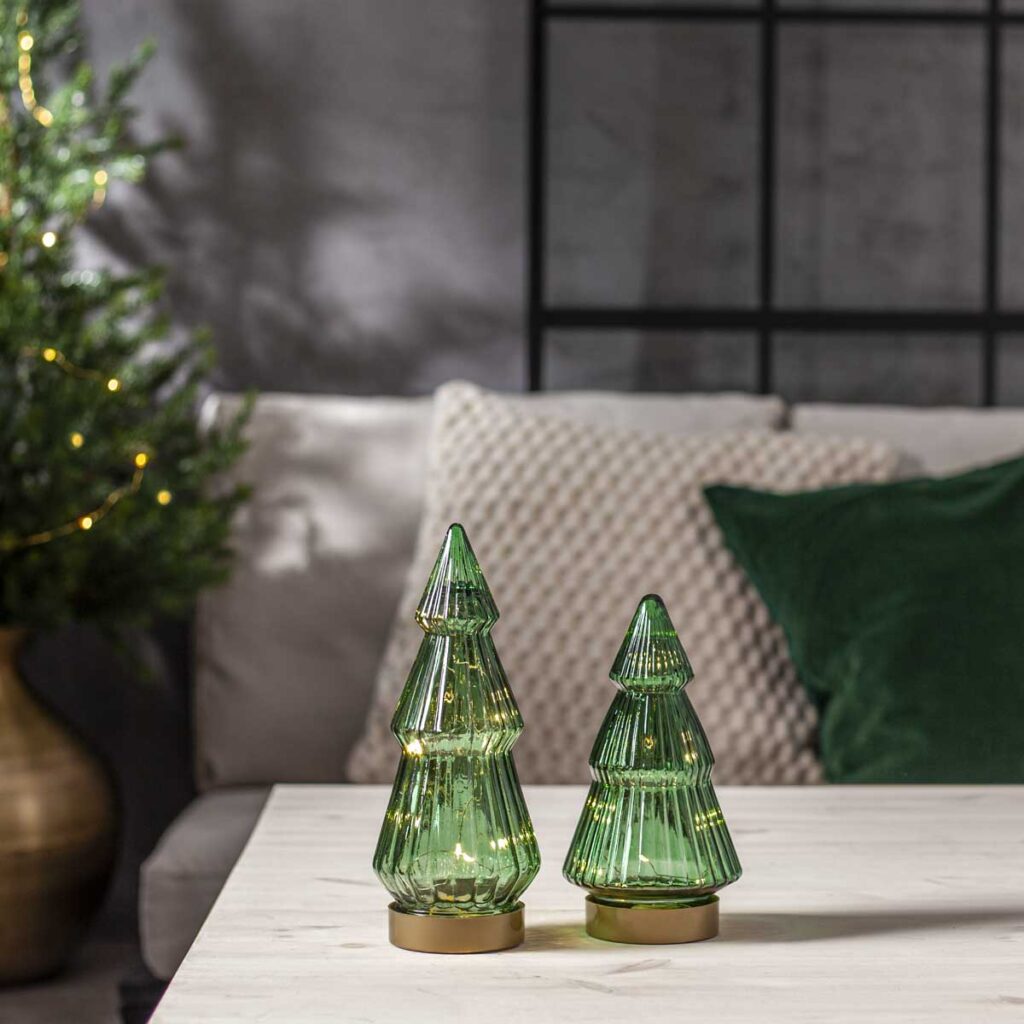 Ziemassvētku galda dekors VERDE 20CM - Meža gaismas